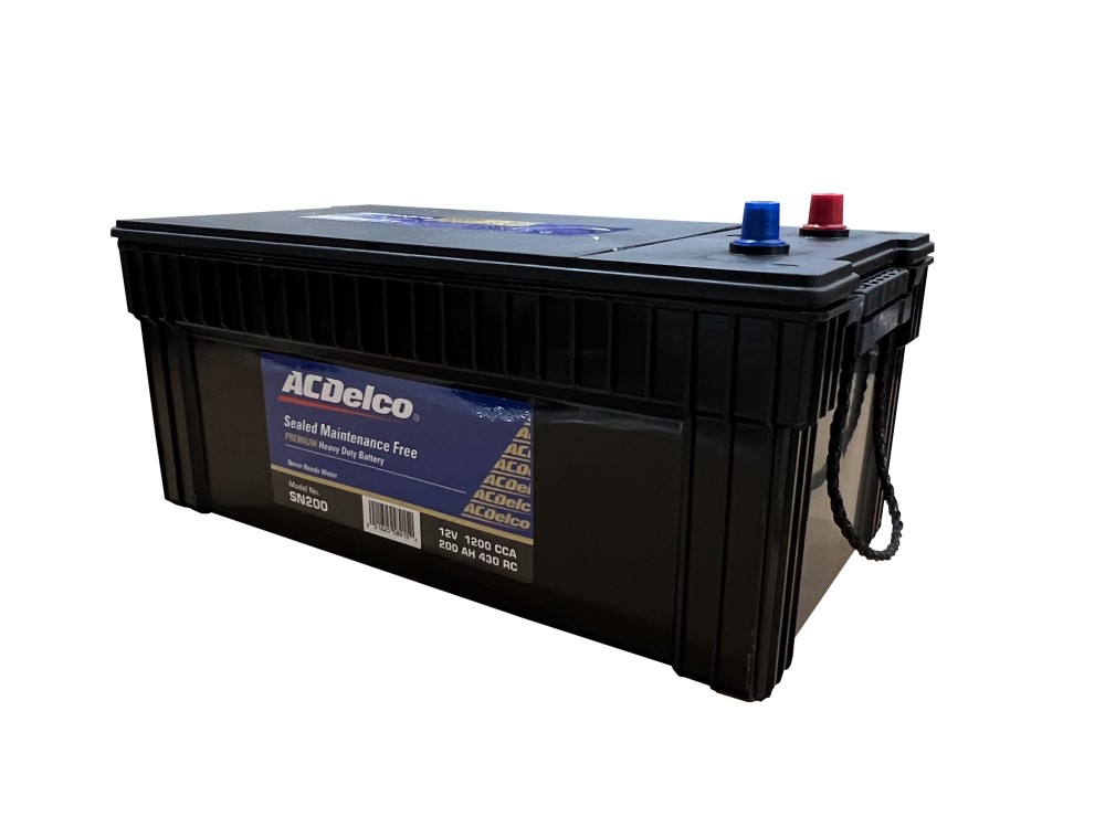 BATERIA 200 AMPERES 1200 CCA BORNE ESTANDAR