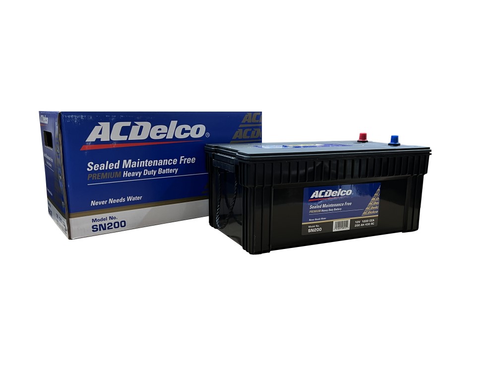 BATERIA 200 AMPERES 1200 CCA BORNE ESTANDAR