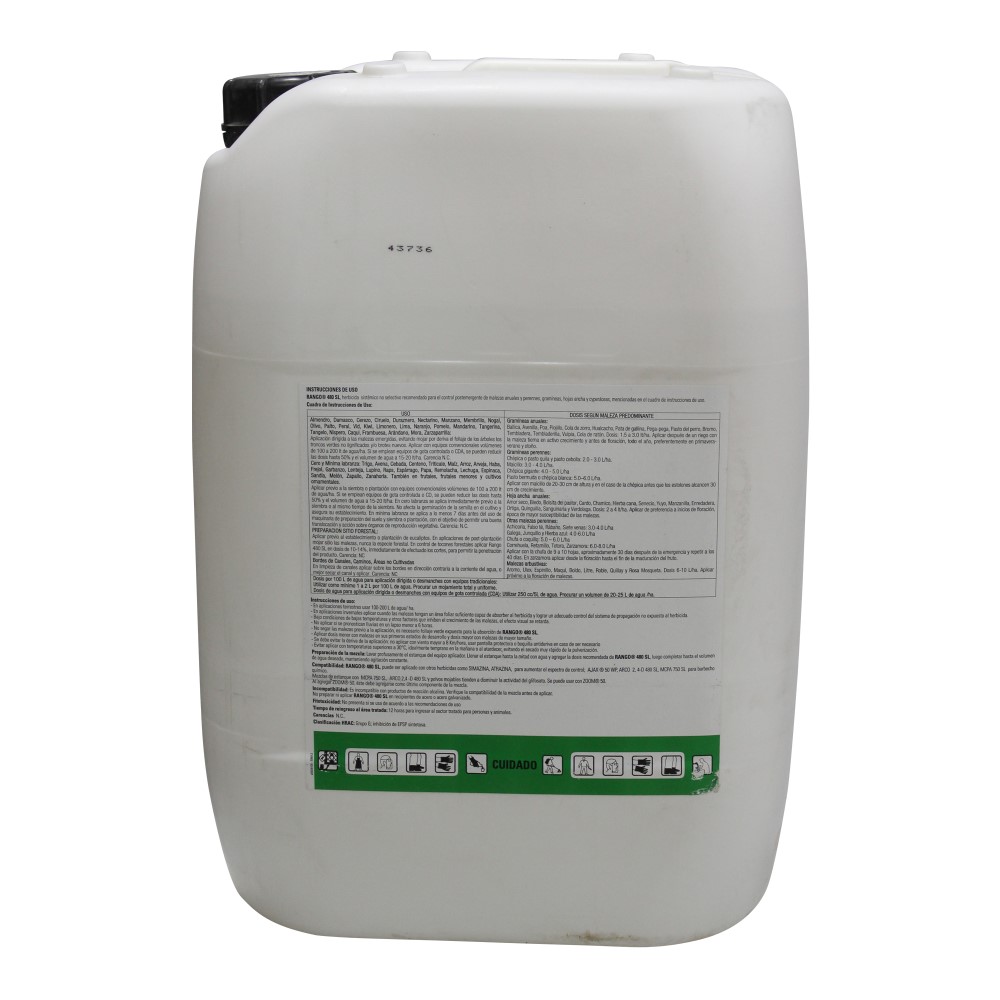 HERBICIDA RANGO 480 SL - 20 LITROS