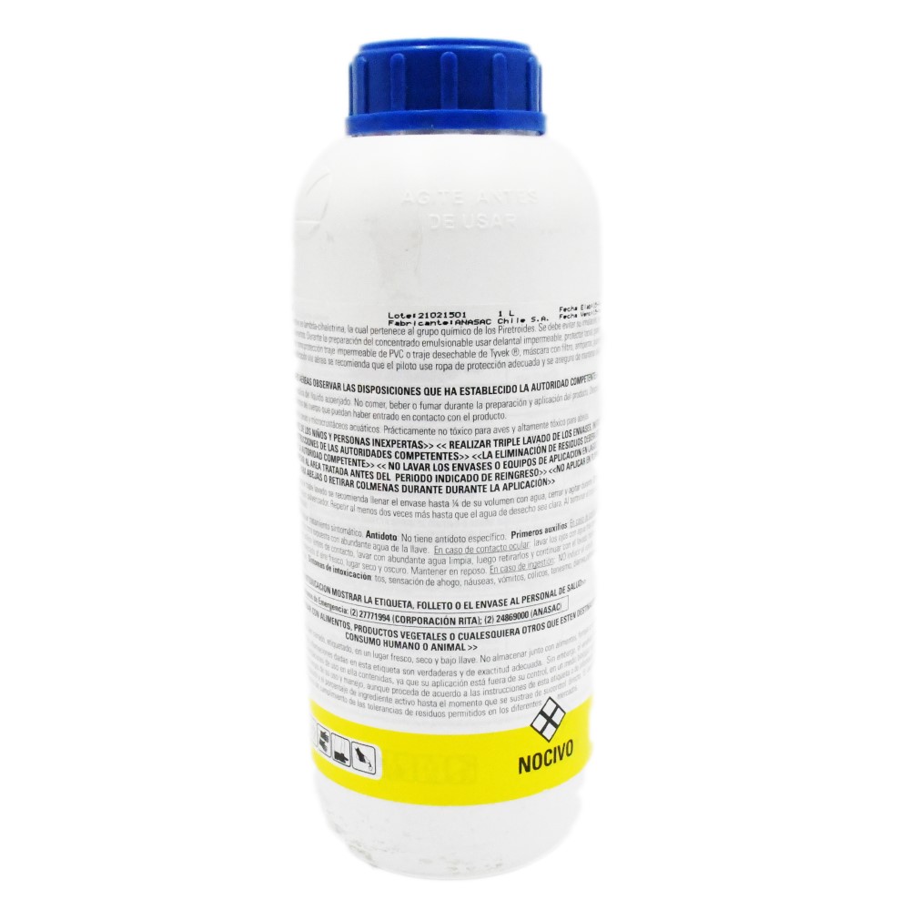 INSECTICIDA ZERO 5 EC - 1 LITROS