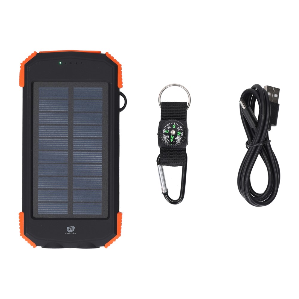 Power bank 5 watts qi solar 10000 mah