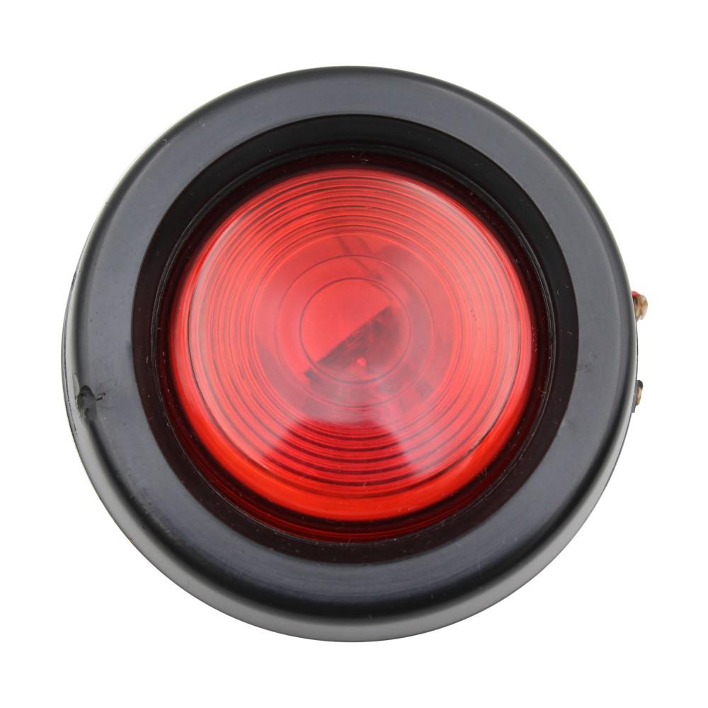 Foco trocha rojo 2 pulg. 24 volts