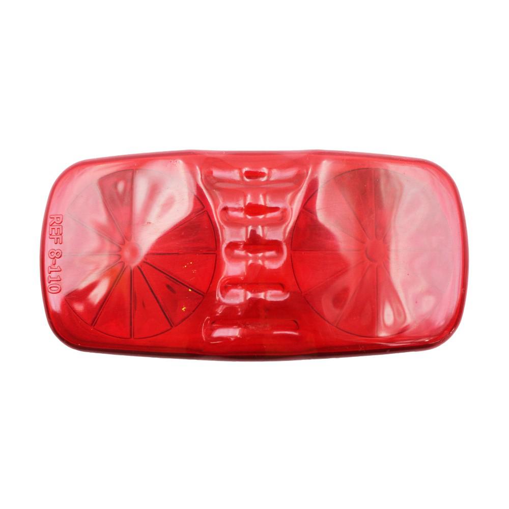 Foco lateral rojo led 100x50 mm 12 volts