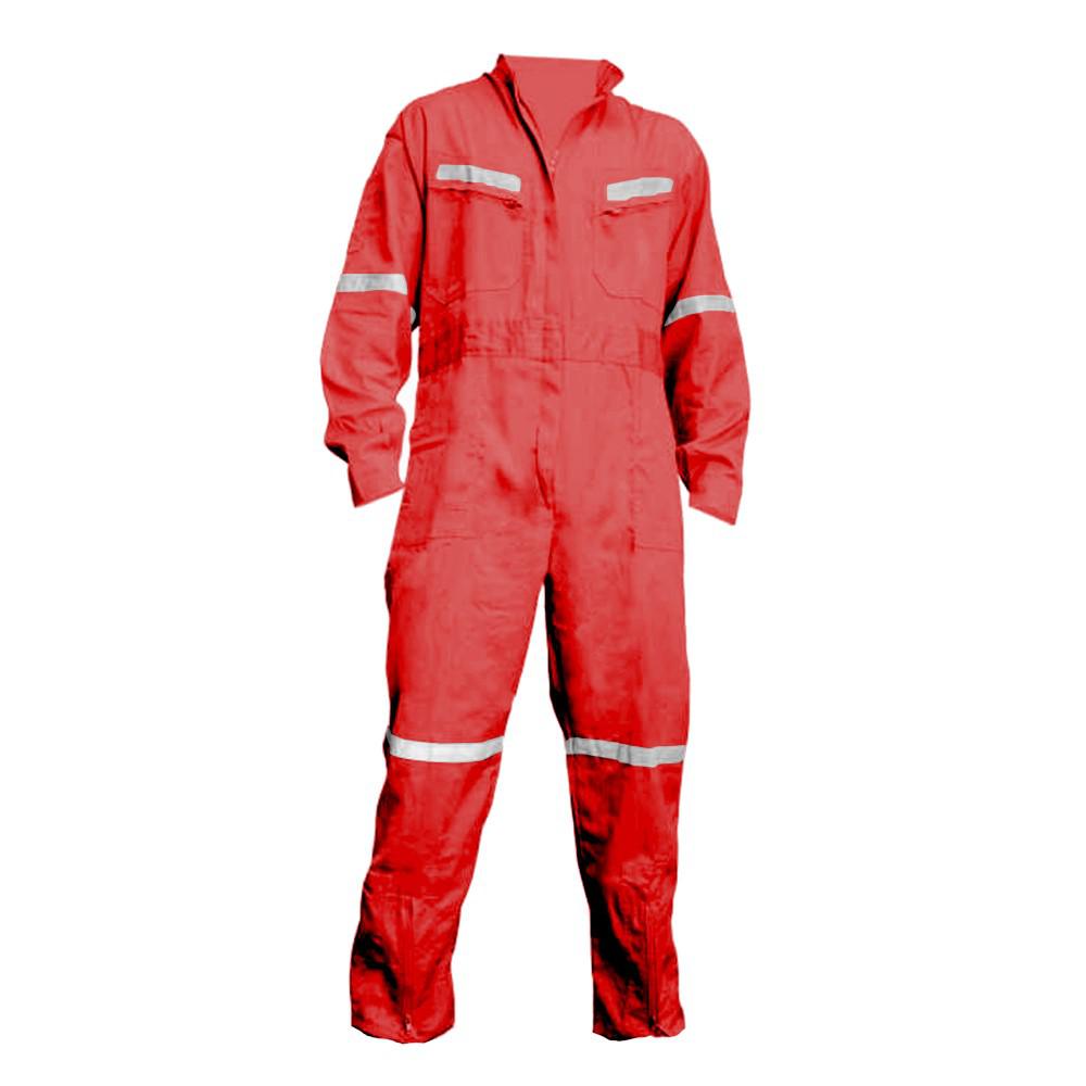 OVEROL POPLIN C/CINTA ROJO XXL