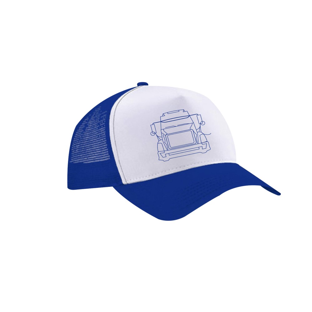 GORRO MALLA CAMION AMERICANO AZUL