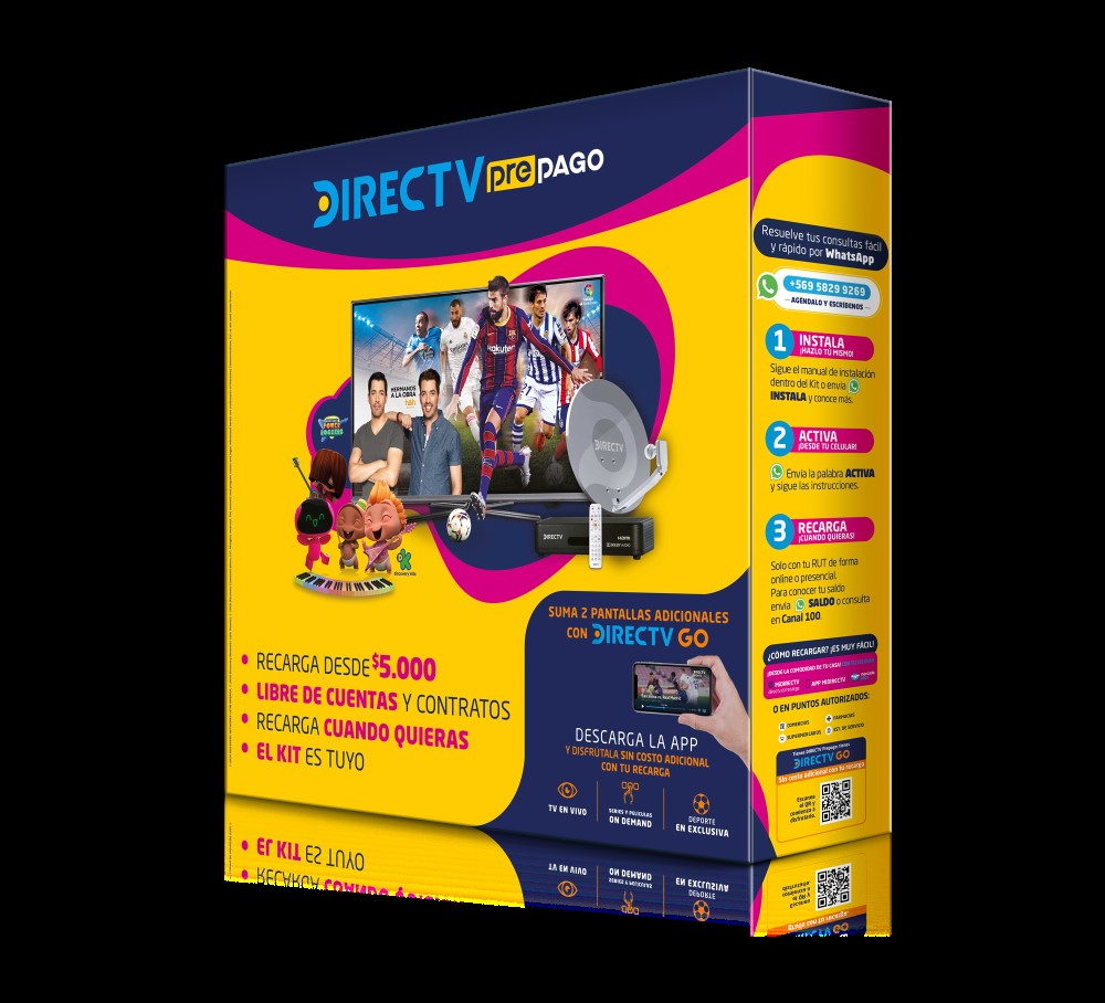 Kit prepago directv