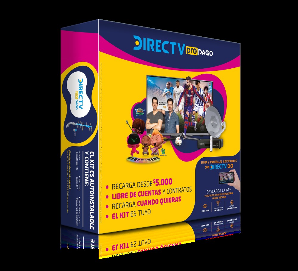 Kit prepago directv