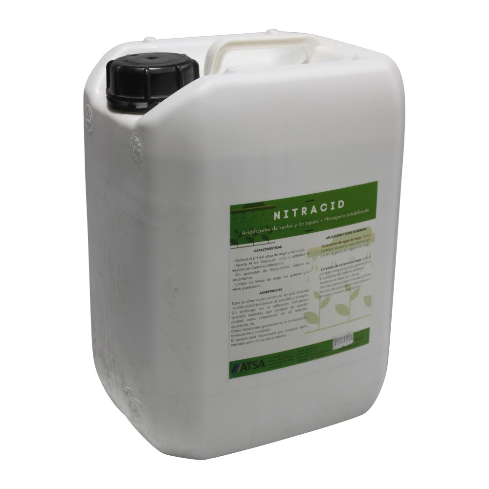 LIMPIADOR LINEAS DE RIEGO NITRACID 10 LITROS