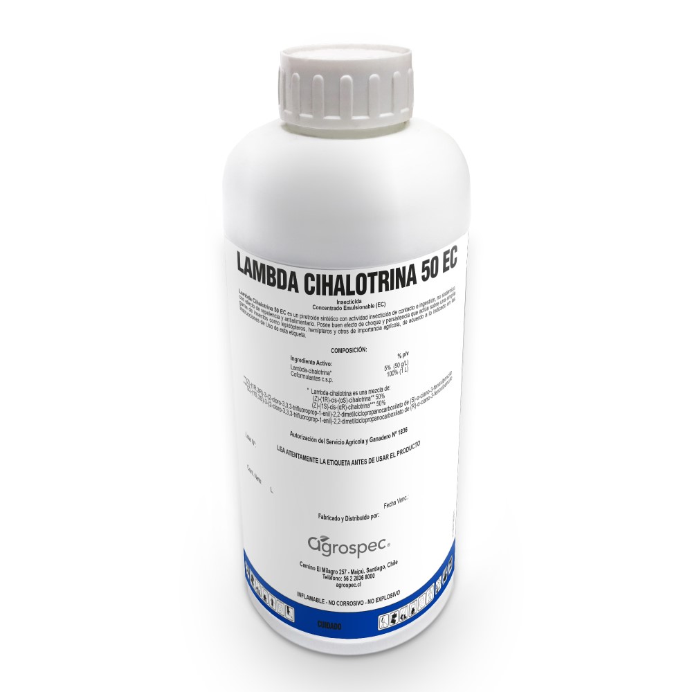 INSECTICIDA LAMBDA CIHALOTRINA 50 EC - 1 LT