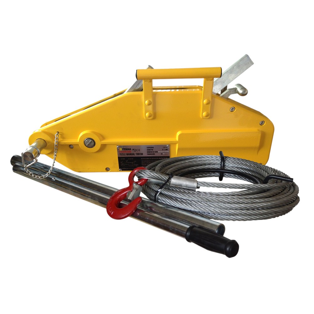 Tecle tifor o cabresante 3.2t con cable 20m