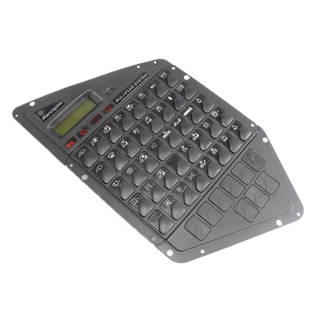 PANEL CONTROL MULTIPLEX NEGRO MARCOPOLO
