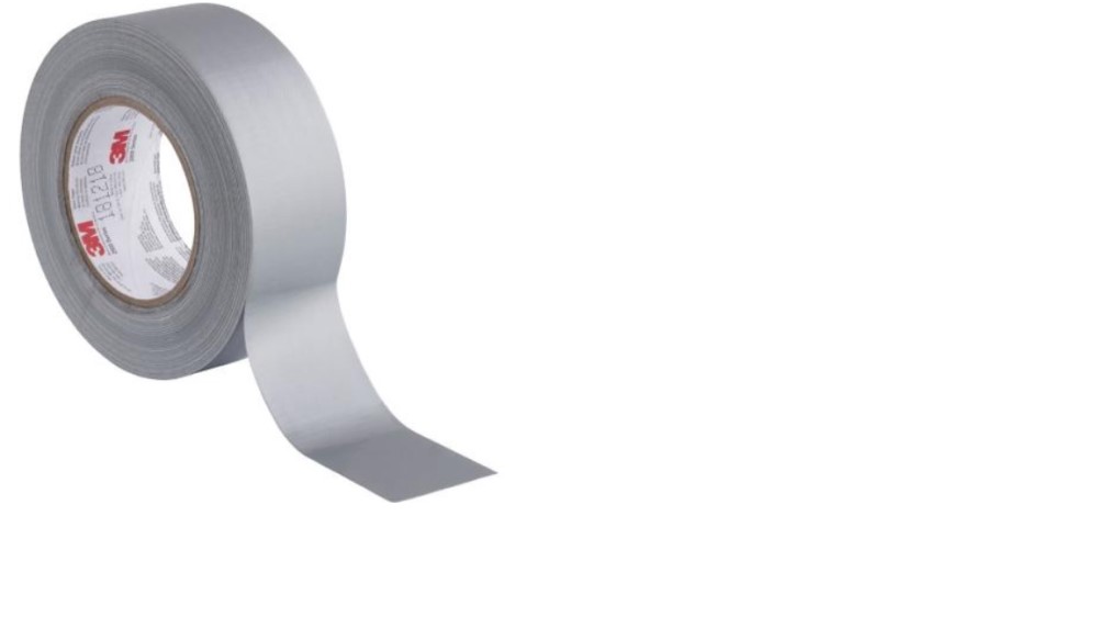 CINTA TELA 48 MILIMETROS X 55 MT PLATEADA (DUCT TAPE)