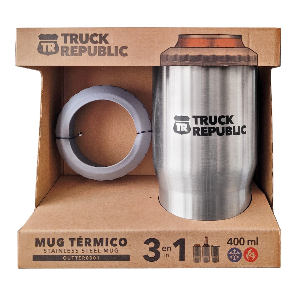 MUG TERMICO MULTIUSO 3 EN 1 PARA FRIO Y CALOR