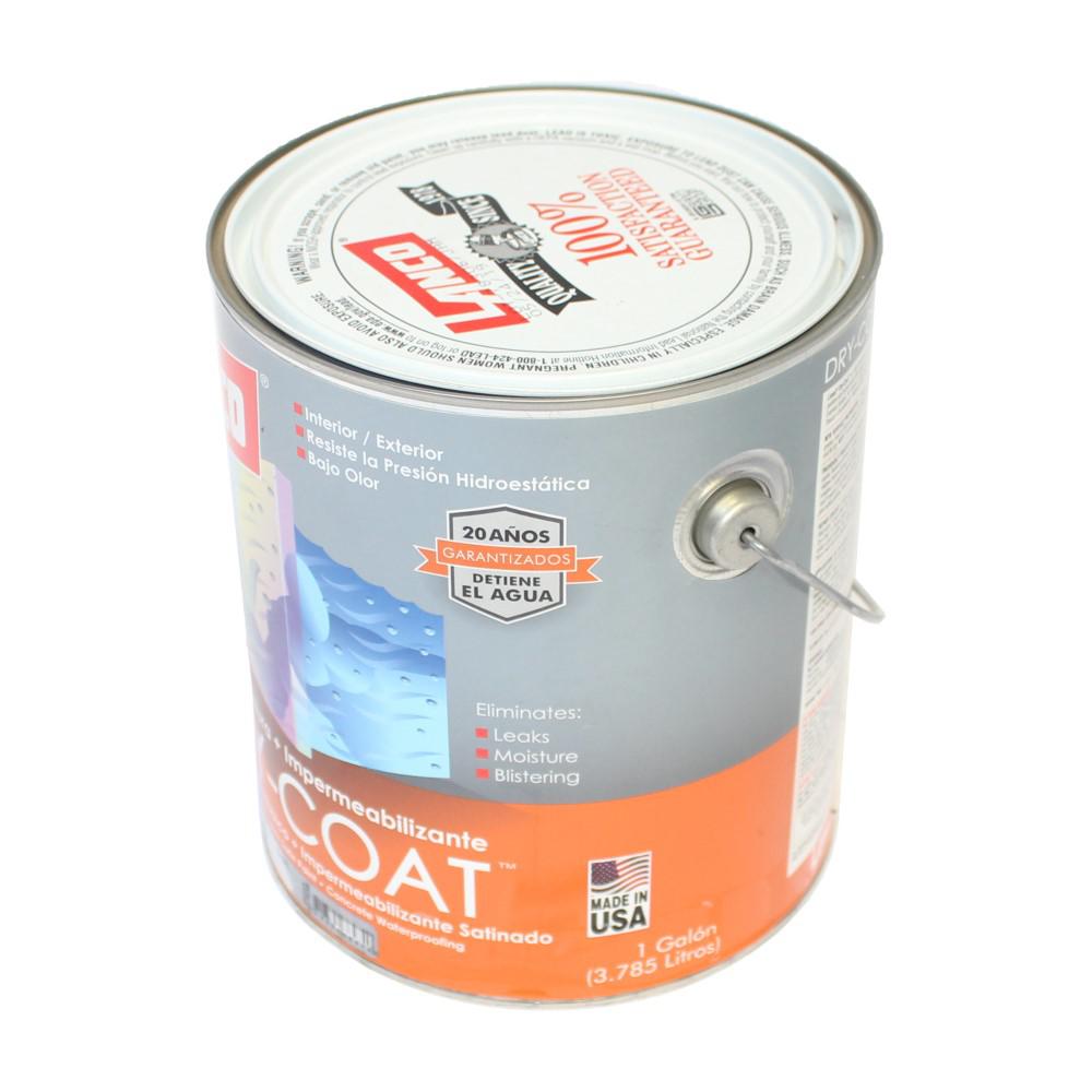 ESMALTE AL AGUA IMPERMEABILIZANTE DRY COAT BASE DEEP 1 GAL