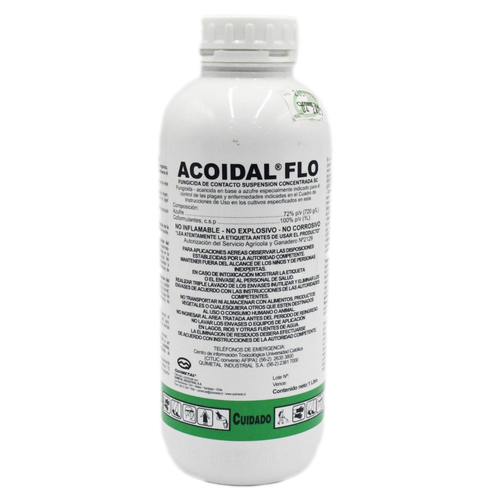 FUNGICIDA ACARICIDA ACOIDAL FLO 1 LITROS