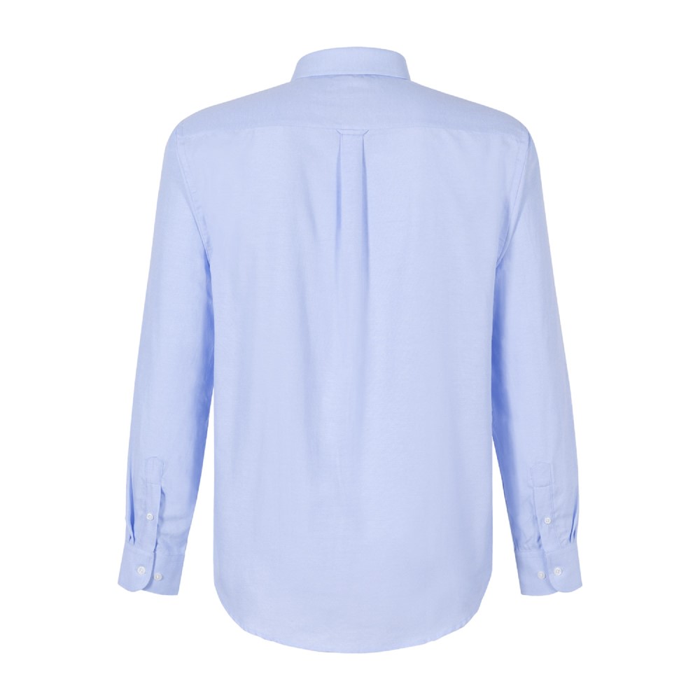 Camisa oxford azul talla l