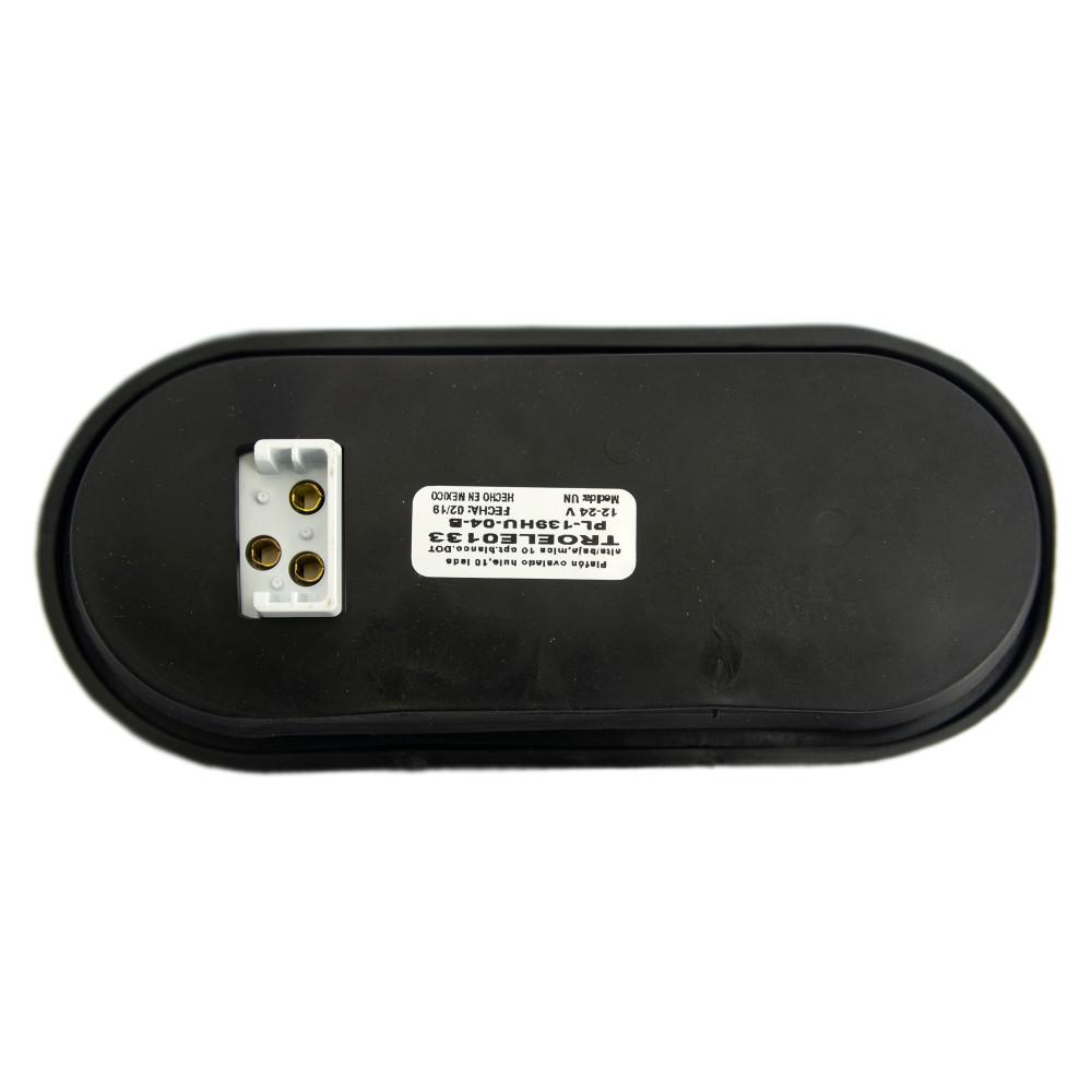 Foco lateral led ovalado blanco 12 y 24 volts