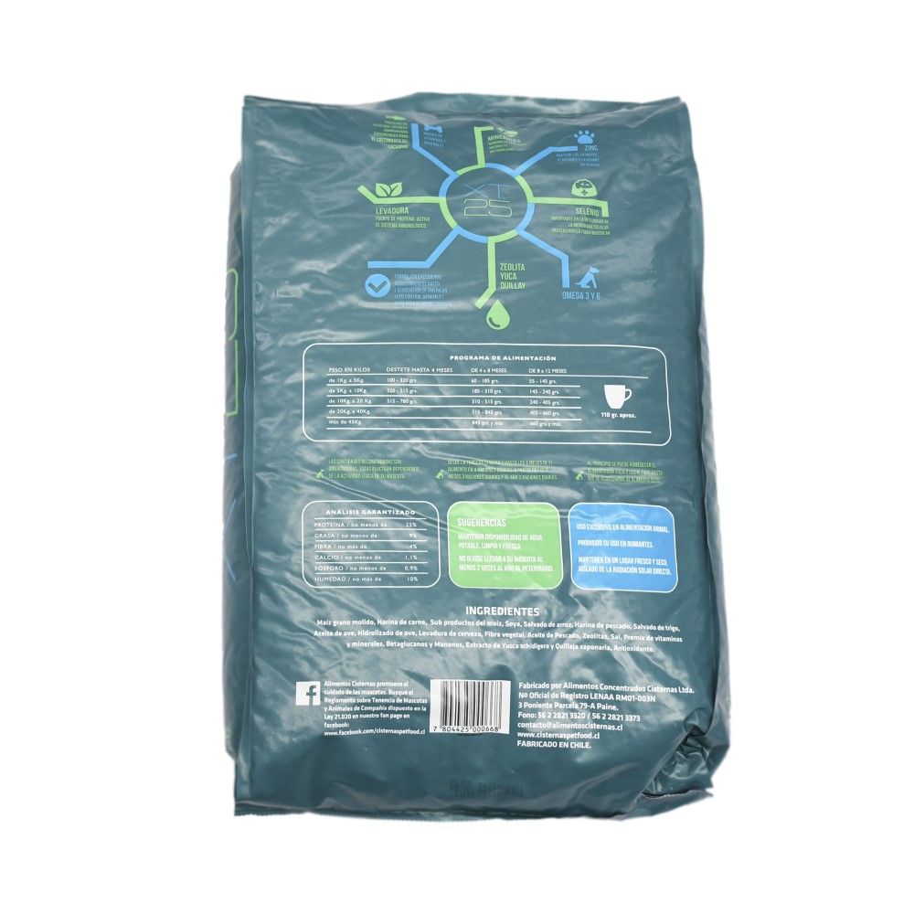 ALIMENTO PERRO XT-25 CACHORRO 10 KILOGRAMOS