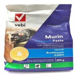 Raticida murin facoum pasta 250 gr