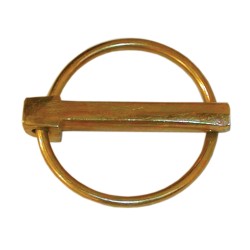 Chaveta argolla con seguro 10 mm