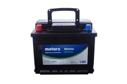 Batería 62 ah 490 cca 12 v borne estándar positivo izquierdo motorx