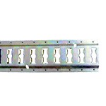 RIEL ACERO TIPO E HORIZONTAL 3 MT. GALVANIZADO